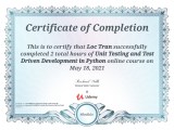 Loc Tran Unit Testing And Test Driven Development In Python