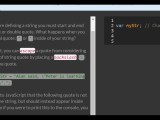 Javascript Escape Quotes Mastering