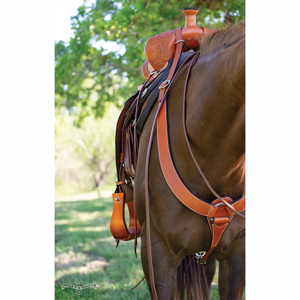 Circle Y Pulling Collar Log Cabin Tack