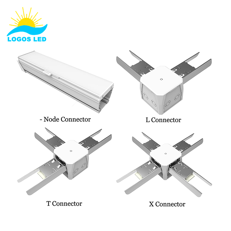 LED Linear Trunking Systems Seamless Continuous LED Lighting