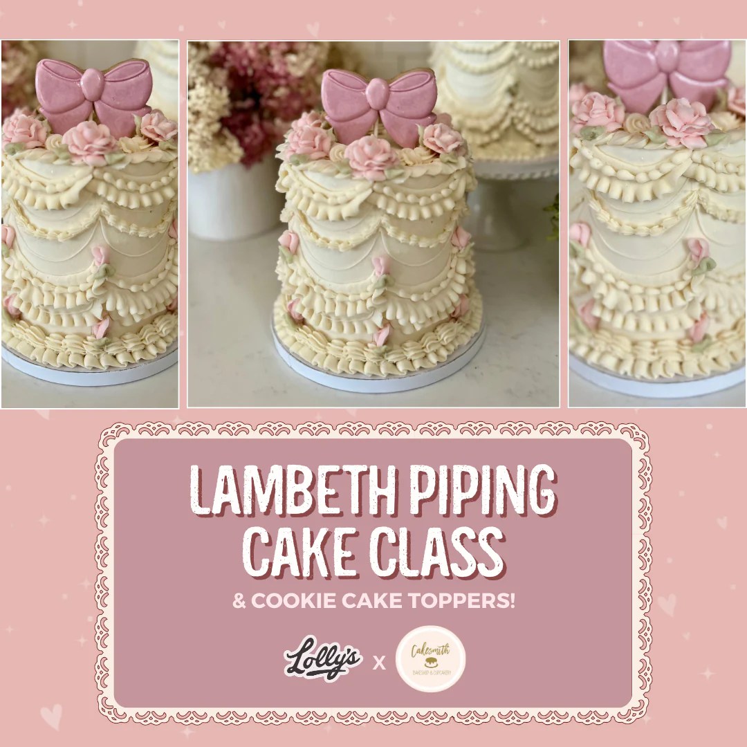 Lambeth Piping Cake Workshop Lolly S Home Kitchen