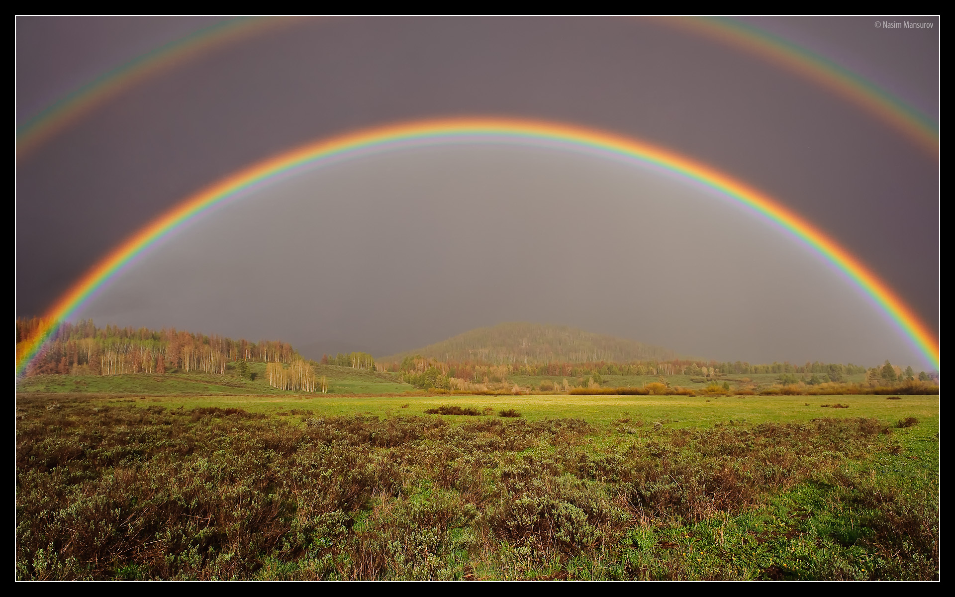 Double Rainbow - Looking To The Sky