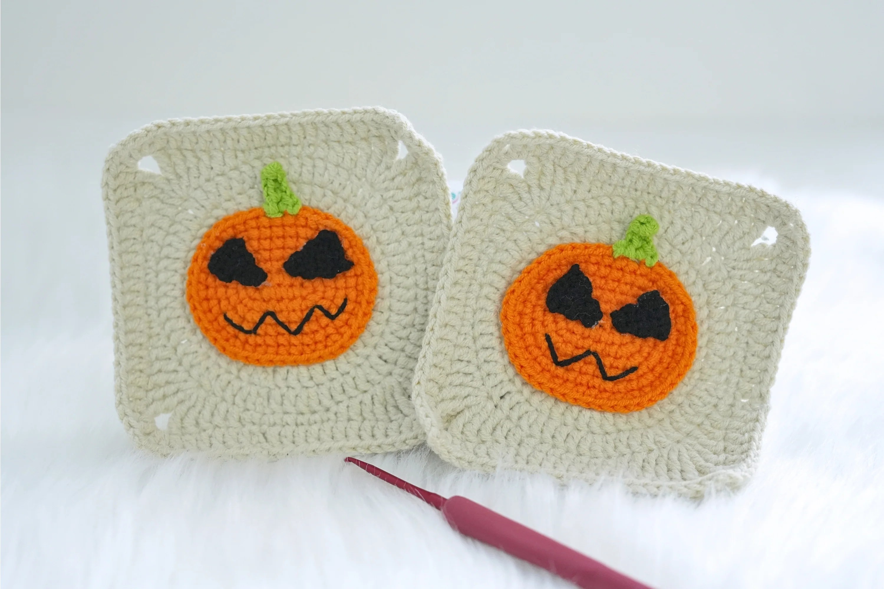 Crochet Pumpkin Granny Square Pattern Free Pdf Beginner Tutorial