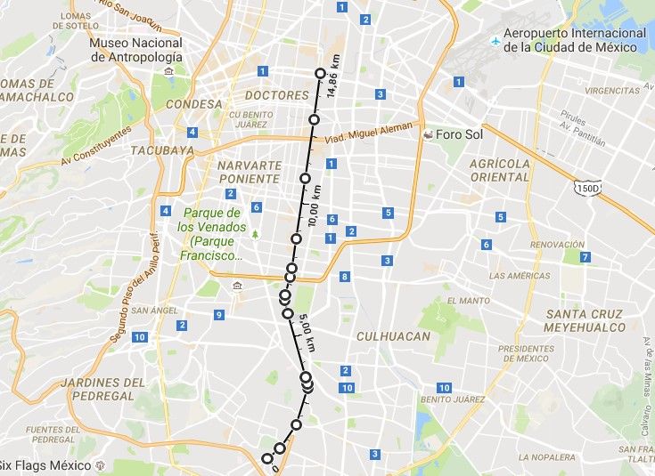 Modernizarán transporte público en Calzada de Tlalpan
