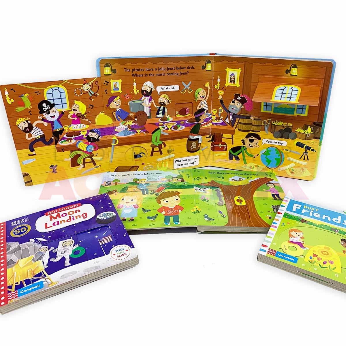 Pull-push-slide Books - Lorimar Academix