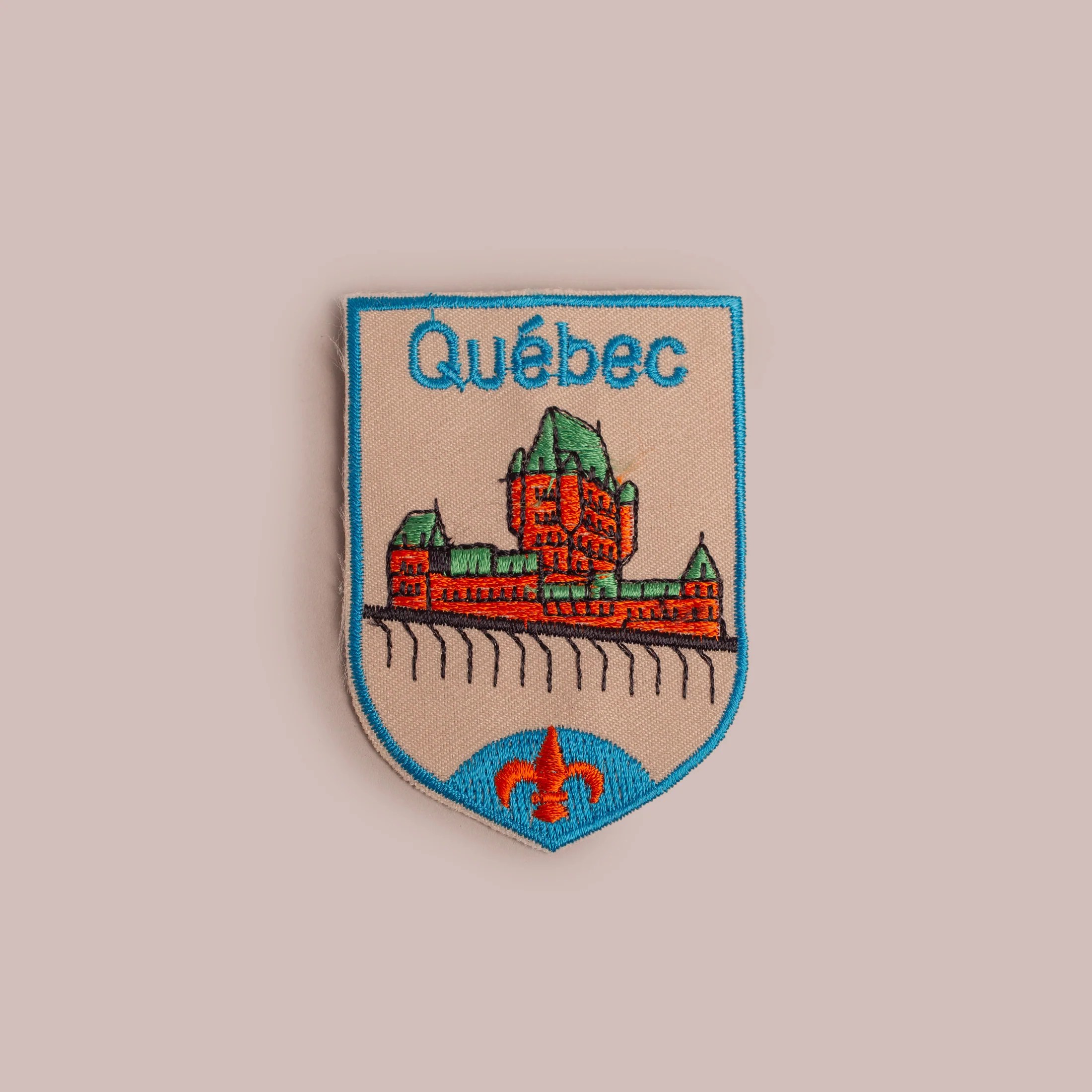 Vintage Patch Quebec Lost Foundry