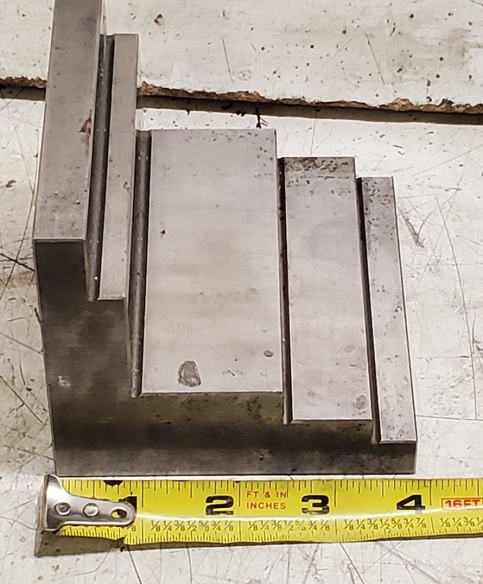 Angle Plate, Right, Stepped, Precision 3-3/8″ x 3-13/16″ x 4-3/8 ...