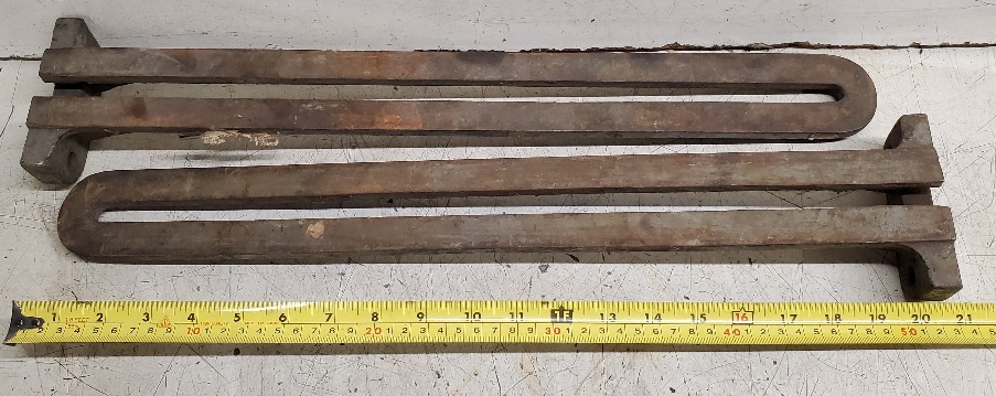 Front Supports for Sheet Metal Shear, 21″ Long – Lost Creek Machine, Inc.