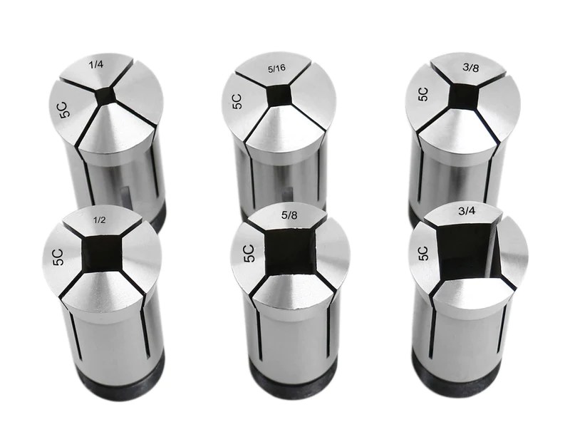 Collet Set, 5-C, 6pc., Square, Import, New, Item #210-1002 – Lost Creek ...