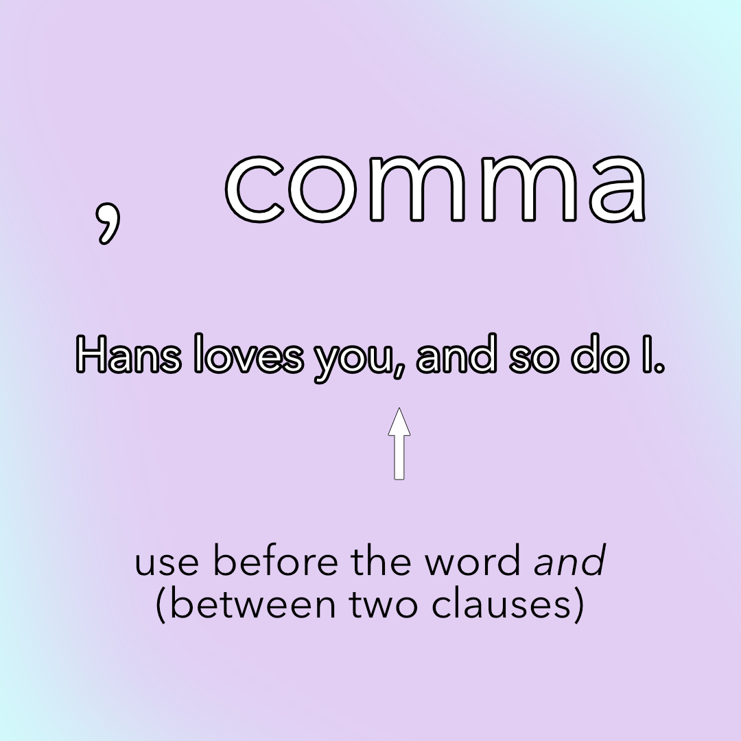 Basic Punctuation Rules - english with you - Learn the rules for ...