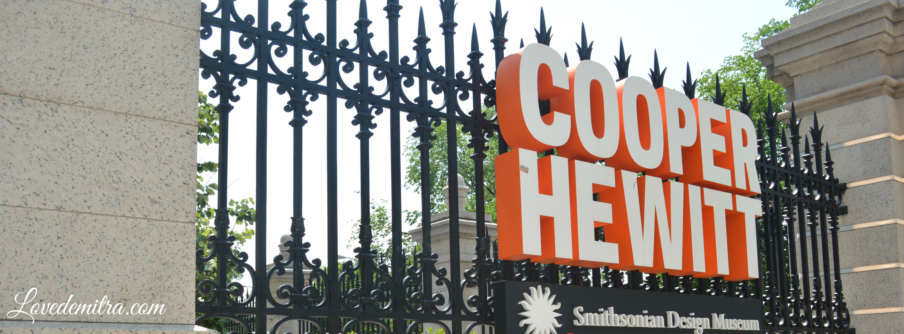 Our trip to the Cooper Hewitt - Love Demitra