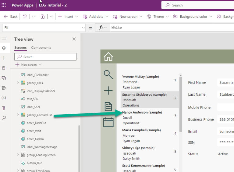 How to toggle between Gallery rows in Canvas Apps - LowCodeGo How to toggle between Gallery rows in Canvas Apps - LowCodeGo