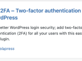 How To Add Two Factor Authentication 2fa To Wordpress In About 2