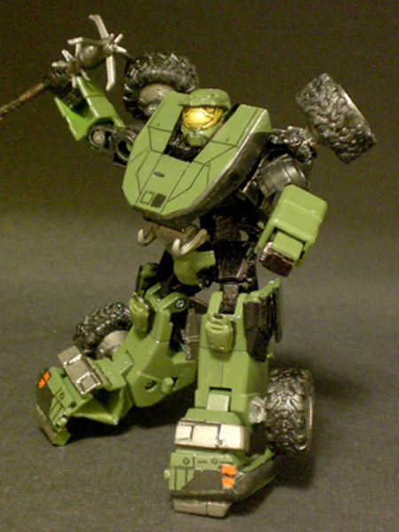 Halo Transformer “Warthog to Master Chief”. For Sale on Ebay ...