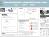 Camera Pose Estimation Using Implicit Distortion Models