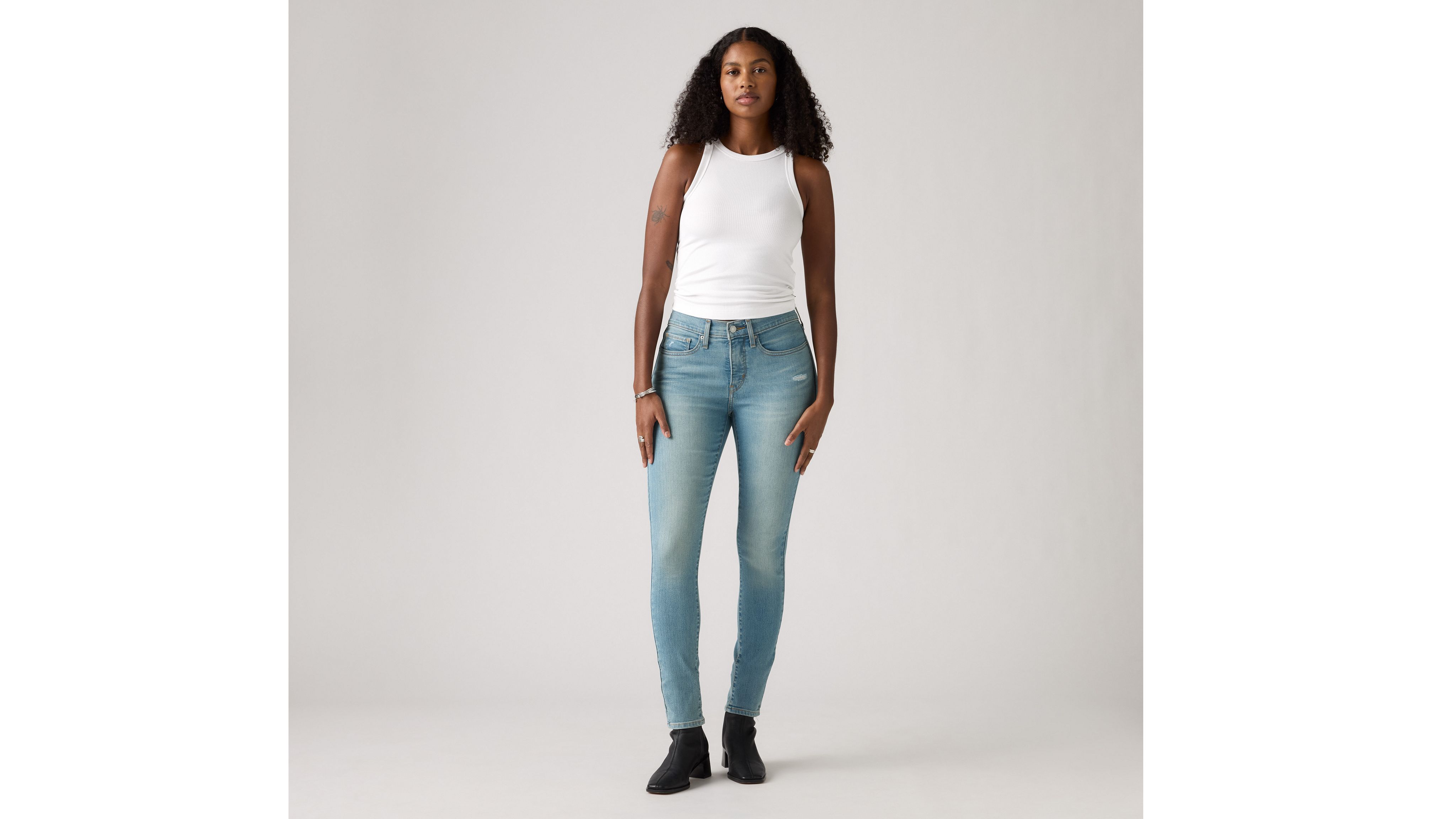 711 Skinny Women S Jeans Medium Wash Levi S Us