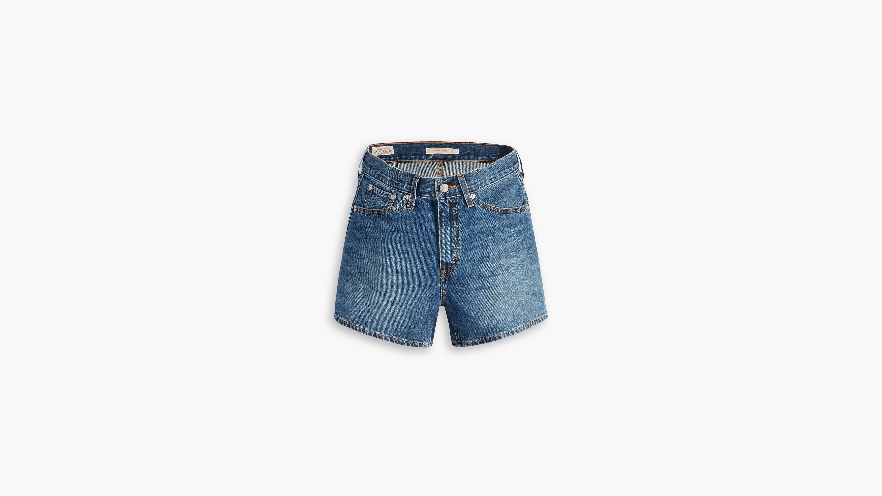 80 S Mom Shorts Blue Levi S Gr
