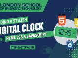 Building A Stylish Digital Clock With Html Css Javascript London
