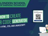 Qr Code Generator Html Css Javascript Lset