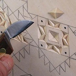 Chip Carving, Triangle Chip Carving Patterns | LSIrish.com