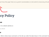 How To Create A Privacy Policy Page In Wordpress Ltheme