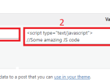 How To Quickly Add Javascript In Wordpress Pages Or Posts Ltheme