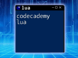 How To Code In Lua A Quick And Easy Guide