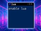 Understanding Self In Lua A Simple Guide