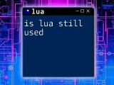 Is Lua Object Oriented A Quick Exploration