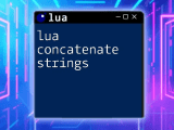 Lua Concatenate Strings A Quick Guide To String Magic