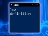 Mastering Lua Return A Quick Guide To Function Outputs
