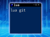 Navigating Lua Github A Quick User S Guide