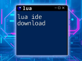 Understanding The Lua File Extension For Beginners
