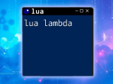 Mastering Lua Lsp A Quick Guide To Language Server Protocol