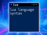 Unlocking Lua Boolean Magic A Simple Guide