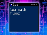 Understanding Lua Math Floor A Simple Guide