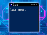 Mastering Lua Syntax Made Simple And Quick