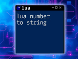 Lua Concatenate Strings A Quick Guide To String Magic