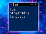 Lua Programming Language Examples Made Easy