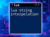 Mastering Lua String Sub A Quick Guide To Substrings