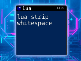 Mastering Lua String Match Quick Guide For Beginners