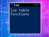 Unlocking Local Function In Lua A Quick Guide