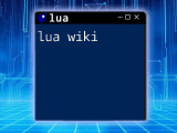 Unlocking Gmod Lua Wiki Your Quick Start Guide