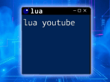 Mastering Lua Commands For Youtube Creators