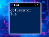 Obfuscator Lua Mastering Code Concealment In Lua