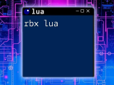 Mastering Rbx Lua In Quick Steps