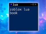 Unlocking Local Lua Master The Basics Effortlessly