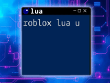 Mastering Roblox React Lua Your Quick Guide
