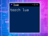 Mastering Try Catch Lua A Quick Guide To Error Handling