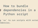 How To Bundle Dependencies In A Python Script